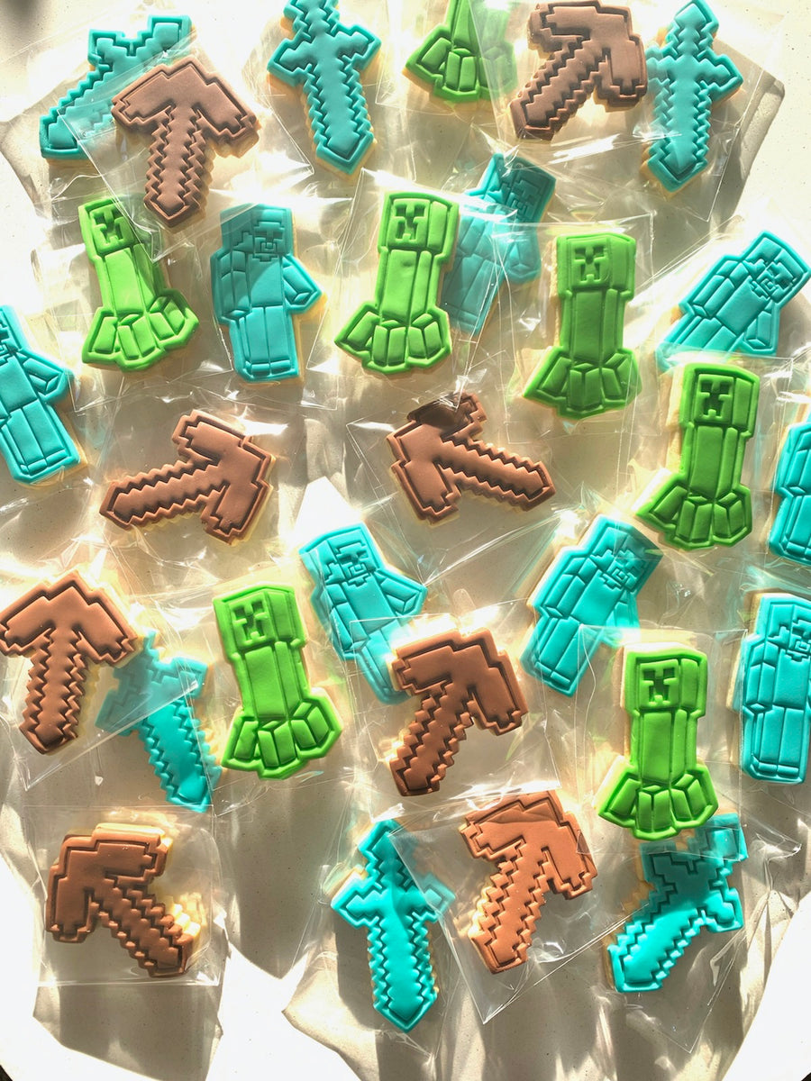 MINECRAFT SUGAR COOKIES – GRAZEWITHU